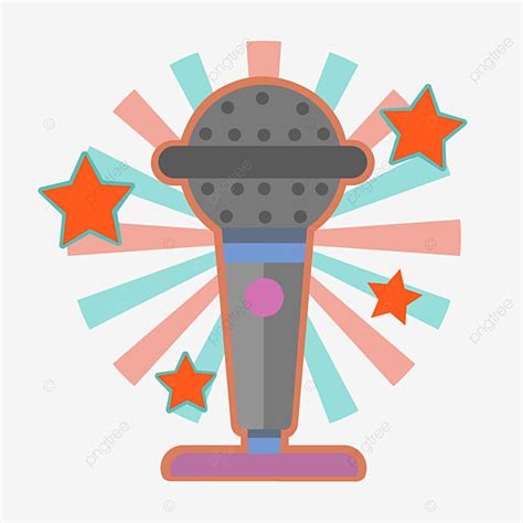 레드 스타 빛나는 마이크 일러스트 만화 붉은 별 빛나는 마이크 마이크 삽화 Png 일러스트 및 Psd 이미지 무료 다운로드 Pngtree