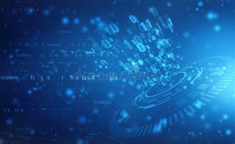 Binary Code Background Digital Abstract Technology Background
