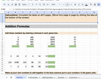 Google Sheets Basic Functions Document By Mr Digital Media Tpt