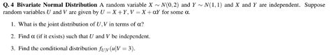 Solved Bivariate Normal Distribution A Random Variable X ~