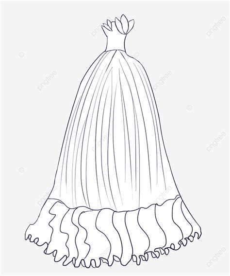 婚紗 蓬蓬裙 服飾 蓬蓬裙婚紗卡通服飾 剪貼畫 嫁衣 圖圖素材圖案，psd和png圖片免費下載