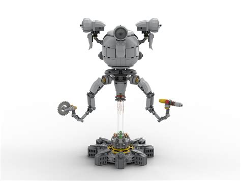Lego Moc Mister Handy Deluxe By Qnadianbacon Rebrickable Build With