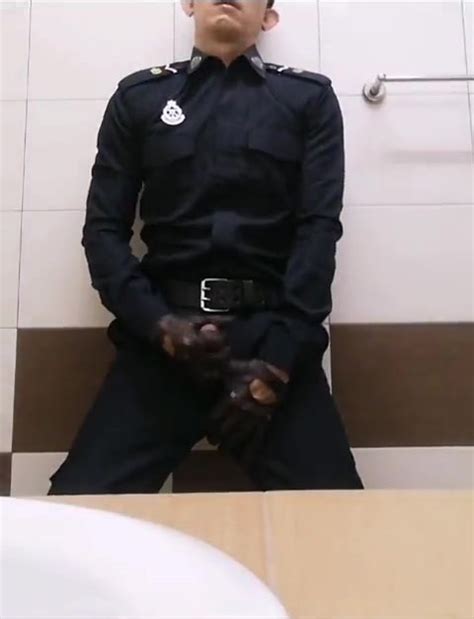 Spy Police Officer Cop Jerk Off And Cum In Toilet Thisvid Com