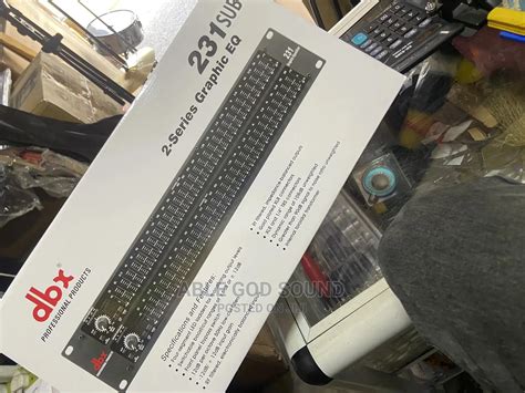 Dbx Double Graphic Equalizer In Kaneshie Audio And Music Equipment
