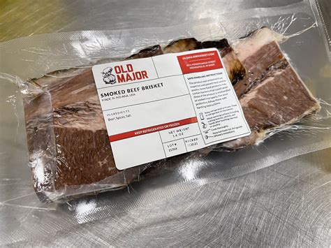 Buy Smoked Beef Brisket Online Old Major Market