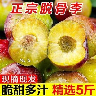 包邮现货四川脱骨脆李茵红李脆红李子现摘孕妇新鲜半边红 阿里巴巴