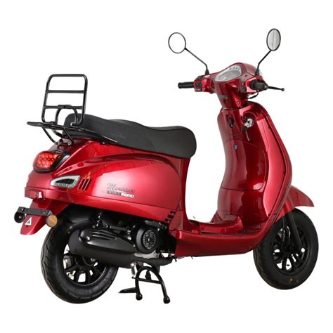 Momo Morino E4 Candy Red Dab Scooters And Motoren B V