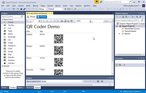 Generate Qr Code Barcodes In An Ssrs Report With The Qrcoder Library