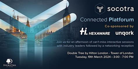 Socotra On Linkedin Socotra Connected Platforum London