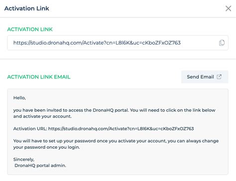 Resending Activation Links