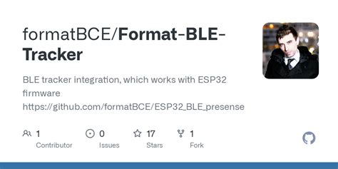Github Formatbceformat Ble Tracker Ble Tracker Integration Which