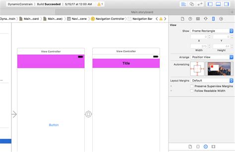 Ios Equal Height Navigation Bars Stack Overflow