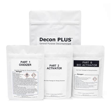 Decon Plus™ Decontamination Products M2dcon