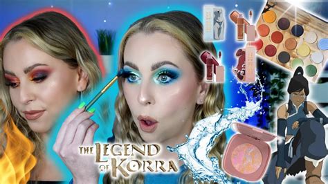 Legend Of Korra Colourpop 2 Looks And Swatches Youtube