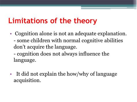 Noam Chomsky Cognitive Theory