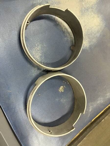 Sold 69 Cuda Headlight Bezels For A Bodies Only Mopar Forum