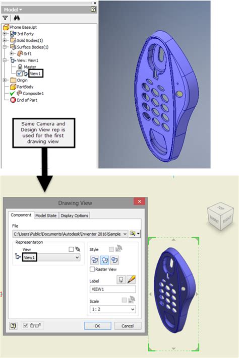 Shortcut To Create A New Inventor Drawing Within A Part Or Assembly File Imaginit Technologies