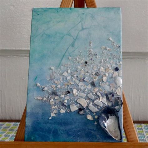 Mother Of Pearl Shell Fragments Etsy