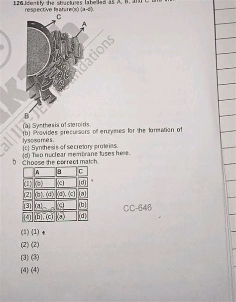 126 Identify The Structures Labelled As A B StudyX