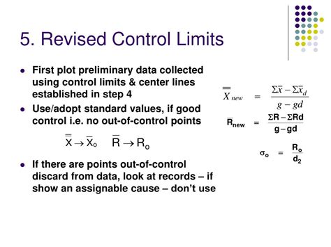Ppt Chapter 5 Control Charts For Variables Powerpoint Presentation