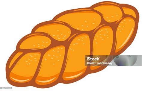 프렌치 빵의 그림 포스터 카드 배너 메뉴에 대한 디자인 요소 벡터 일러스트레이션 가방에 대한 스톡 벡터 아트 및 기타 이미지