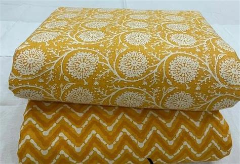 Floral Print Cotton Fabric At Rs Meter Cotton Silk Flower Print In Jaipur ID