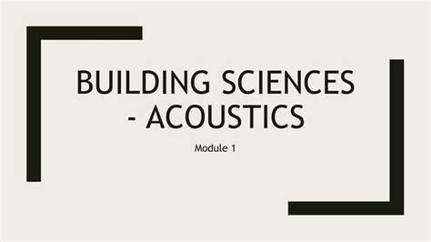 St Unit Intro To Acoustics Pptx