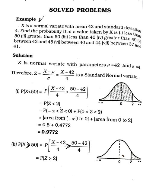 Solved Problems Normal Distribution SOLVED PROBLEMS Example X Is