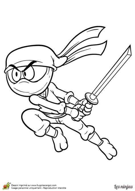 Dessin Mini Ninja
