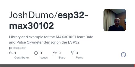 Github Joshdumo Esp Max Library And Example For The Max Heart Rate And Pulse