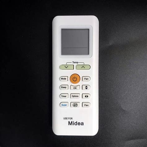 New Replace RG A BGEF For Midea Air Conditioner AC Remote Control RG E BGEF Shopee Philippines