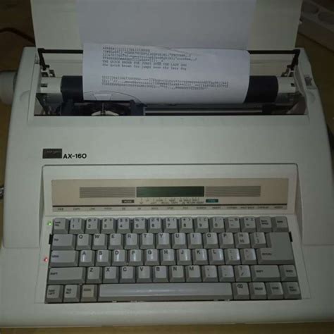 Jual Nakajima Ax Mesin Tik Elektrik Di Seller Eudora Kamal Muara Kota Jakarta Utara