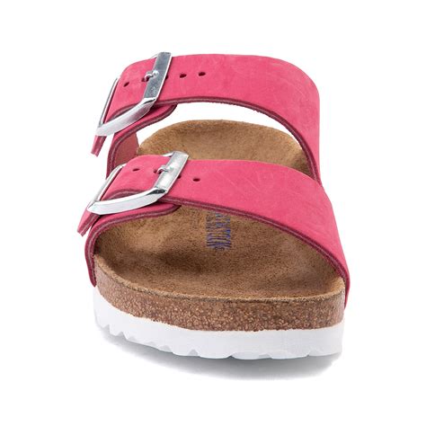 Womens Birkenstock Arizona Soft Footbed Sandal Fuschia Journeys