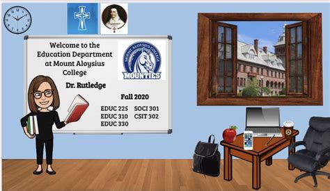 Bitmoji Virtual College Classroom College Classroom Effective Teaching Education