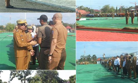 Pj Bupati Mura Pimpin Apel Hari Pertama Masuk Kerja Mata Kalimantan