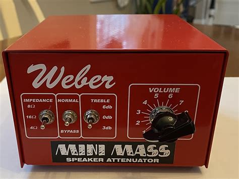 Weber Mini Mass 50w Attenuator Reverb