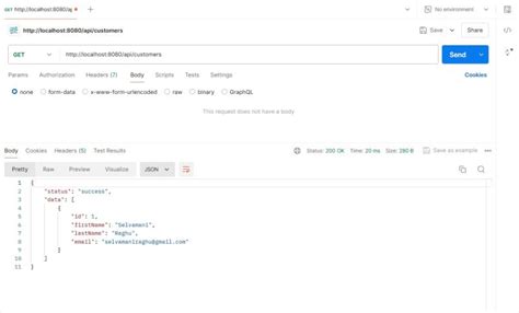 Selvamani Raghu On Linkedin Java Springboot Api Postman Codingjourney