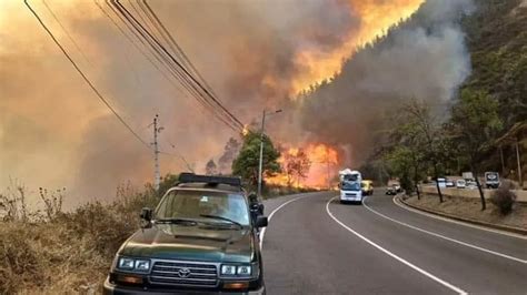 Incendios Forestales En Quito Sigue Sin Ser Controlados Persisten Tres