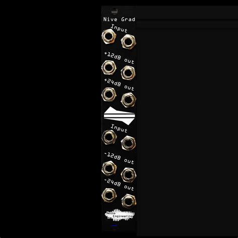 Noise Engineering Nive Grad Eurorack Audio Input And Output Module