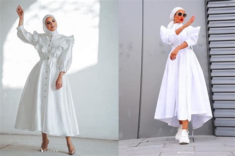 أجمل موديلات فساتين بيضاء من وحي الفاشينيستا مجلة الجميلة