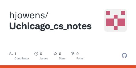 GitHub Hjowens Uchicago Cs Notes