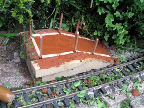 Peckforton Light Railway How I Cast Cattleloading Docks From Concrete