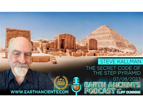 Steve Kallman The Secret Code Of The Step Pyramid Earth Ancients