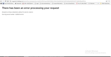 Extensions Error Message Is Showing While Adding Or Editing A Product