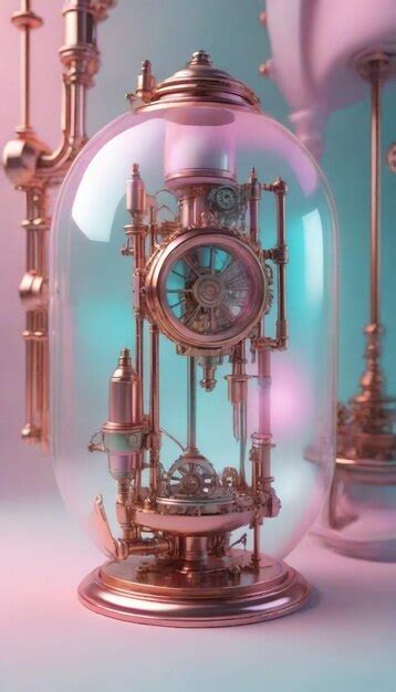 A Clock With A Clock That Says Quot The Time Of 12 00 Quot Premium Ai Generated Image