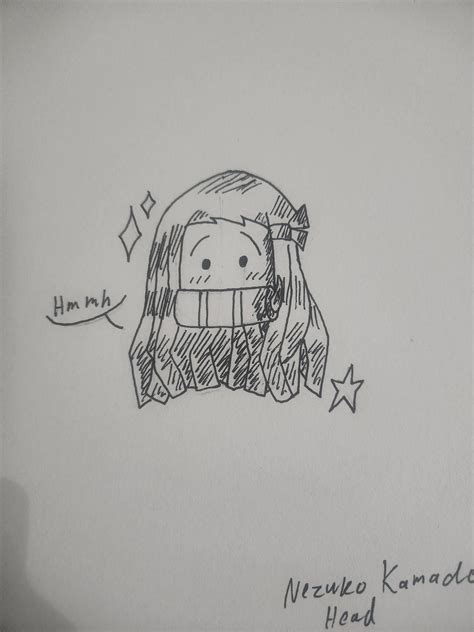 Nezuko Head By Itzrf124playz On Deviantart