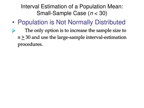 PPT Interval Estimation PowerPoint Presentation Free Download ID