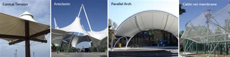 Different Types And Shapes Of Tensile Membrane Structures