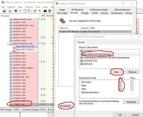How To Run Xlight Ftp System Service Using Non Admin Account