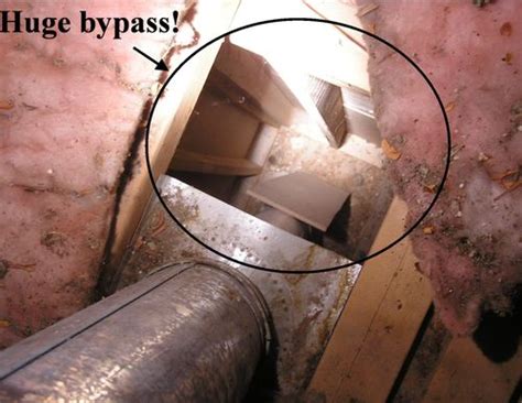 Photos Of Attic Bypasses The Least Understood Attic Problem